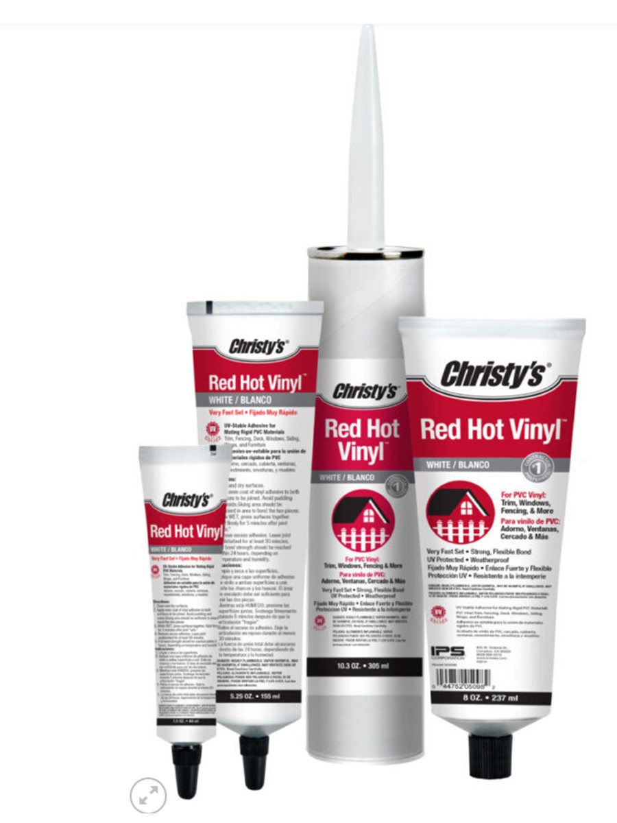 Item # Christy's Adhesives, Red Hot Vinyl Adhesive On Extrutech ...