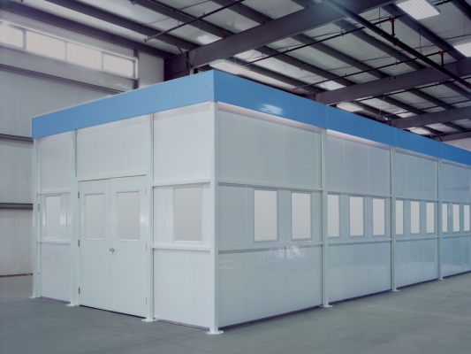 Clean Rooms, Equipment Enclosure Modules On Extrutech Plastics, Inc.