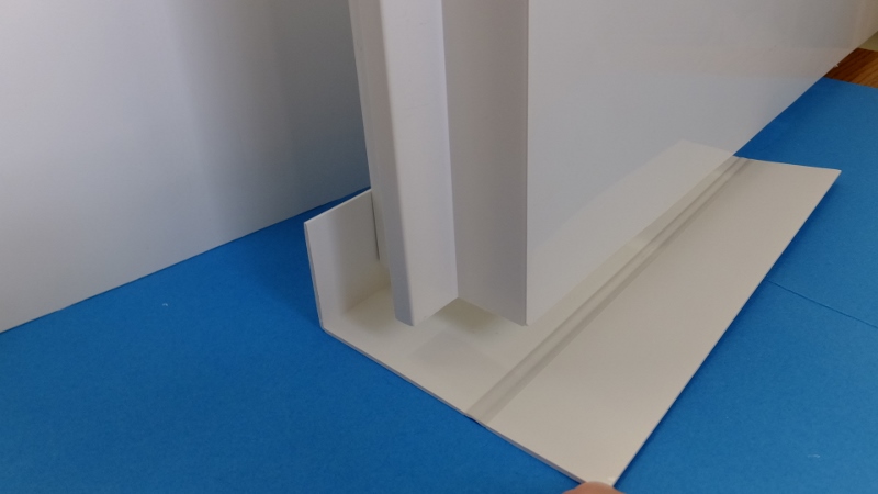 Item # P0227, 2 1/4 Inch Flex U-Channel On Extrutech Plastics, Inc.