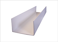 Item # EPI012516, 2 1/4 Inch Rigid U-Channel On Extrutech Plastics, Inc.