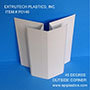 Item # P0146, 45 Degree Outside Corner Trim On Extrutech Plastics, Inc.